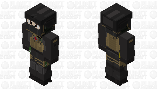 CODMW2019 Mil-Sim Assault V2 Minecraft Skin