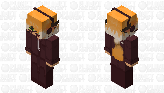 FoxyFlare (Original Created Character) Minecraft Skin