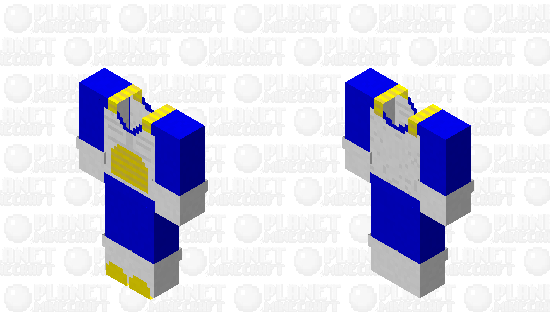 Saiyan armor Minecraft Skin