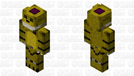 Fredbear / spring lock suit Minecraft Skin