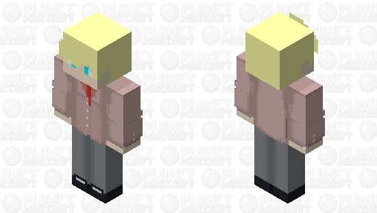 Doki Doki literature club Arron Minecraft Skin