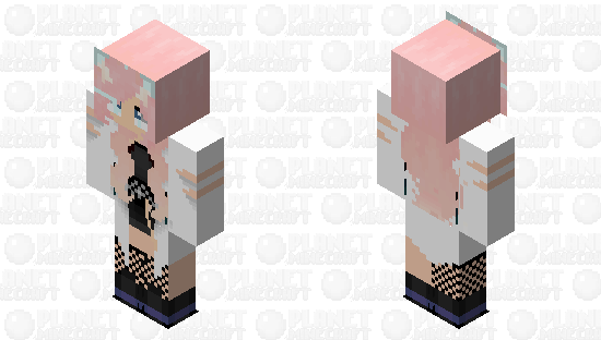 pink hd Kawaii~Chan' Minecraft Skin