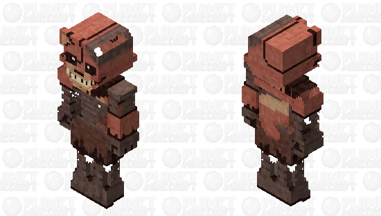Abandoned Ignited Foxy Minecraft Skin