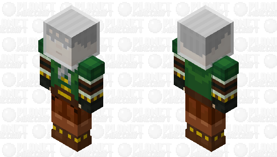 Axel In Armor Minecraft Skin