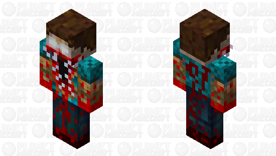 Blood Steve Minecraft Skin