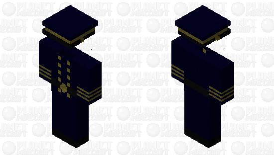 american civil war union navy officer uniform Minecraft Skin