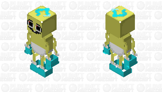 Scary Baby long legs Minecraft Skin