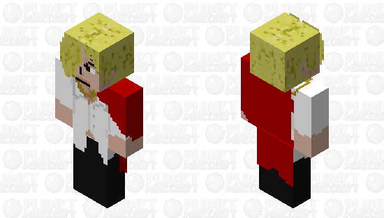 Whole cake sanji Minecraft Skin