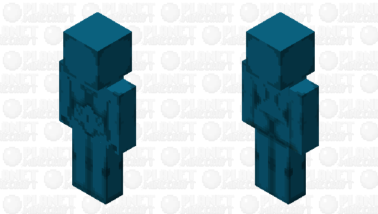 cyan base Minecraft Skin