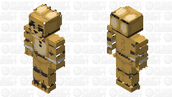 Silver Eyes Spring Bonnie Minecraft Skin