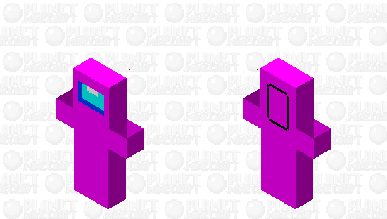 pink crewmate Minecraft Skin