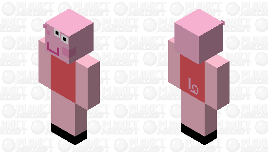 Peppa pig Minecraft Skin