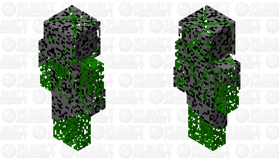 Earthelemental Enderman (with Moving Eyes) Minecraft Skin