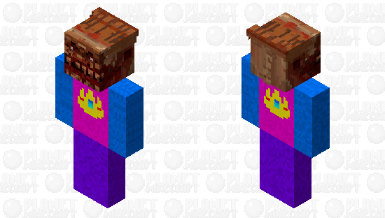 not complete Minecraft Skin