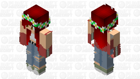 Cherry Red Head Minecraft Skin