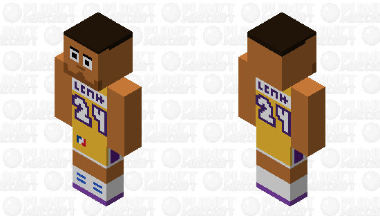 Kobe Bryant (NBA V2) Minecraft Skin