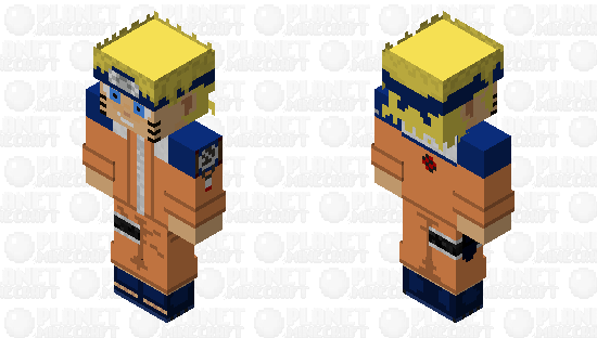 Naruto Uzumaki(pts) Minecraft Skin