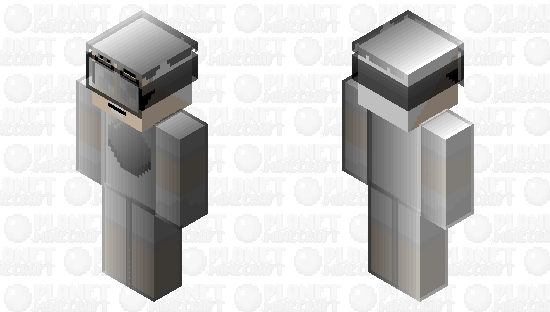 White Sprinkled Donut/Paste Minecraft Skin