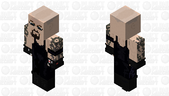 The undertaker (shaved) Minecraft Skin