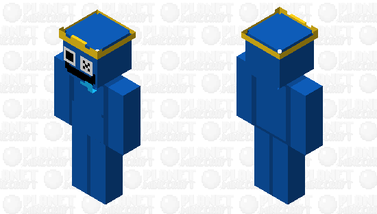 Drooling Blue (Rainbow friends) Minecraft Skin