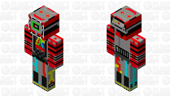 Security Bot Minecraft Skin