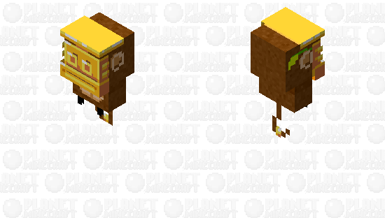 Soul Knight Golden mask Minecraft Skin