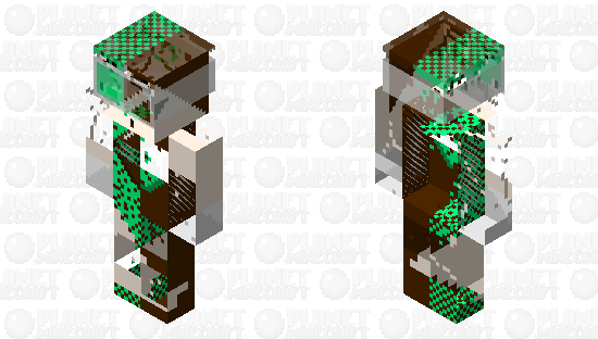 Mint Chocolate Minecraft Skin