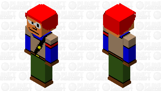 Dink Smallwood - M.U.G.E.N Minecraft Skin