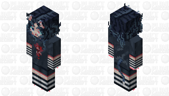 mewzen from tallah high res Minecraft Skin