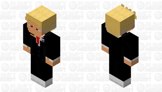 I IDENTIFY as president! Minecraft Skin