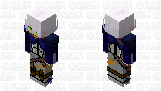 Fray Fray (light fury rider) httyd Minecraft Skin