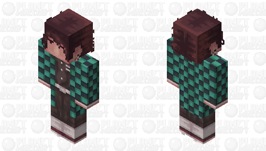 tanjiro kamado Minecraft Skin