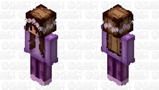 My First Skin~Lavender Minecraft Skin