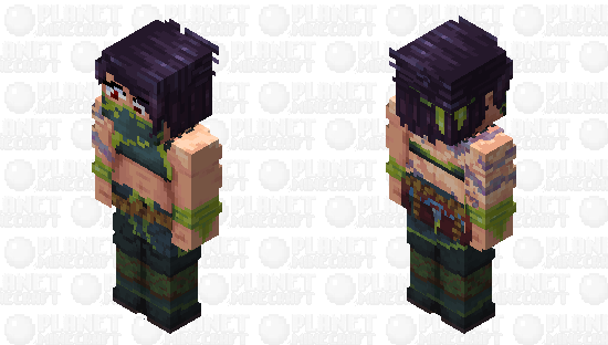 Akali | Bedrock Minecraft Skin