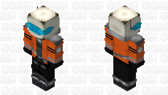Space Wanderer 128 Minecraft Skin