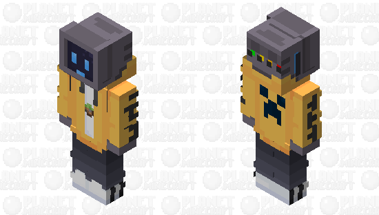 Loggy Cooler (HD version 128x128) with T-shirt Minecraft Skin