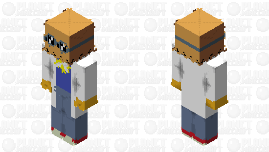 Dr. Flug |Villainous Minecraft Skin