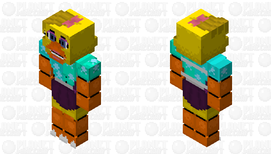 Chica Minecraft Skin