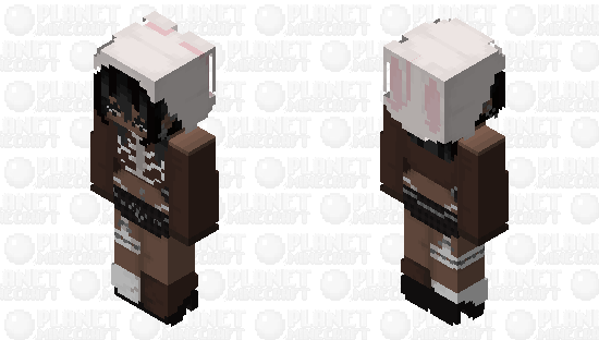 Aesthetic girl Minecraft Skin