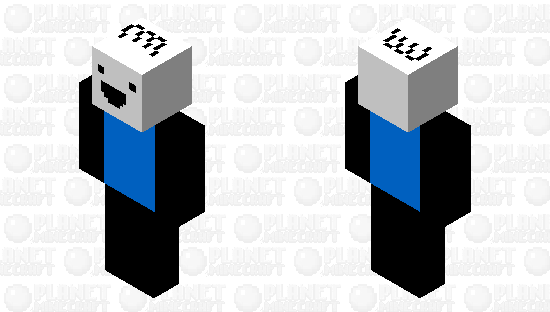 Ice cream sandwich Minecraft Skin