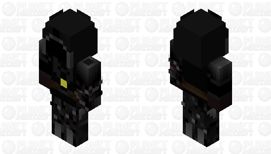 A character Minecraft Skin