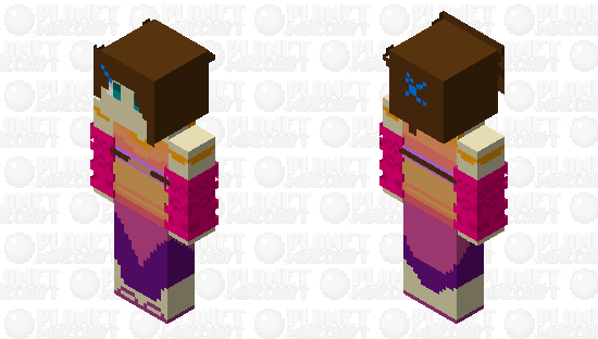 Staring out into the sunset with you Minecraft Skin