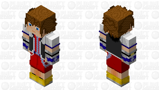 KINGDOM HEARTS - Sora Minecraft Skin