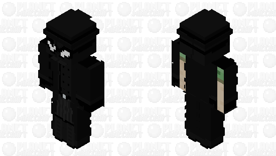 spider - noir Minecraft Skin