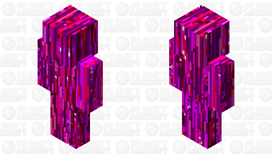 Just a weird skin i made by throwing some colors on in 2d :) Minecraft Skin