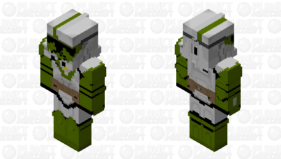 125th Legion “Doom Unit” Clone Trooper [Star Wars: The Clone Wars] Minecraft Skin