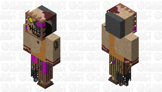 Ruined Daycare Attendant (Digital) Minecraft Skin
