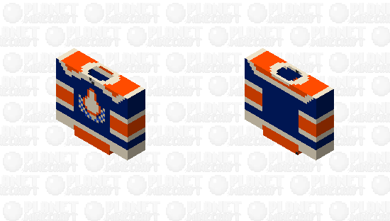 Edmonton Oilers Heritage Classic 2023 Jersey 128x128 Minecraft Skin