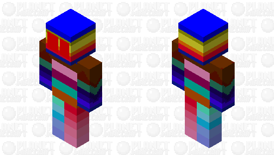 No Clothes Personalrai (Solid Color Minecraft Skin