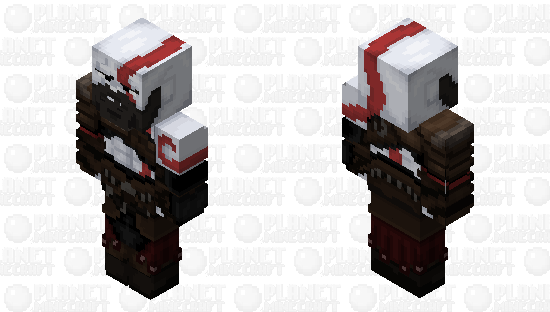Ragnarok Kratos Update Minecraft Skin